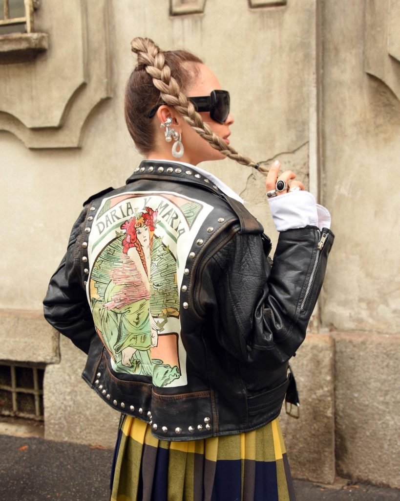 Leather jacket – The DARIA Y MARIA fashion brand